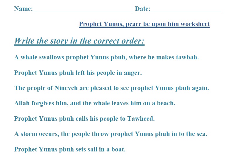 Prophet Yunus – Happy Land For Islamic Teachings